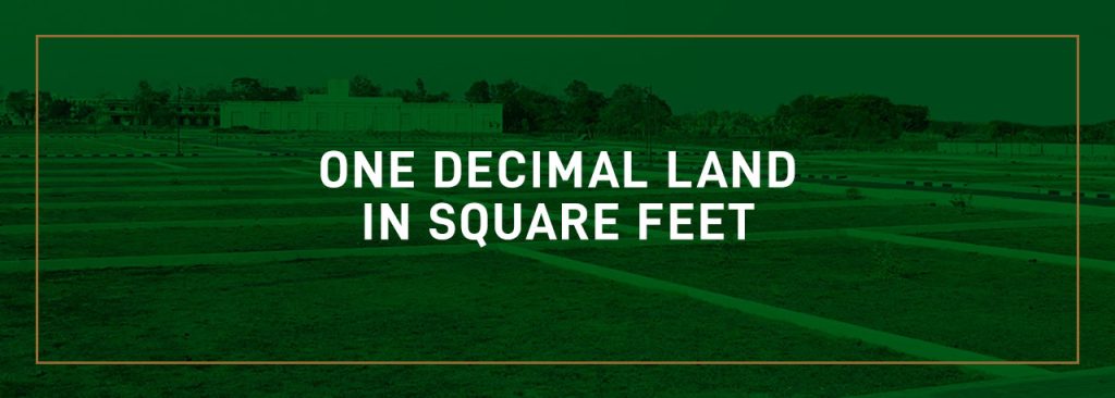 One Decimal Land in Square Feet | Beverly Golf Avenue